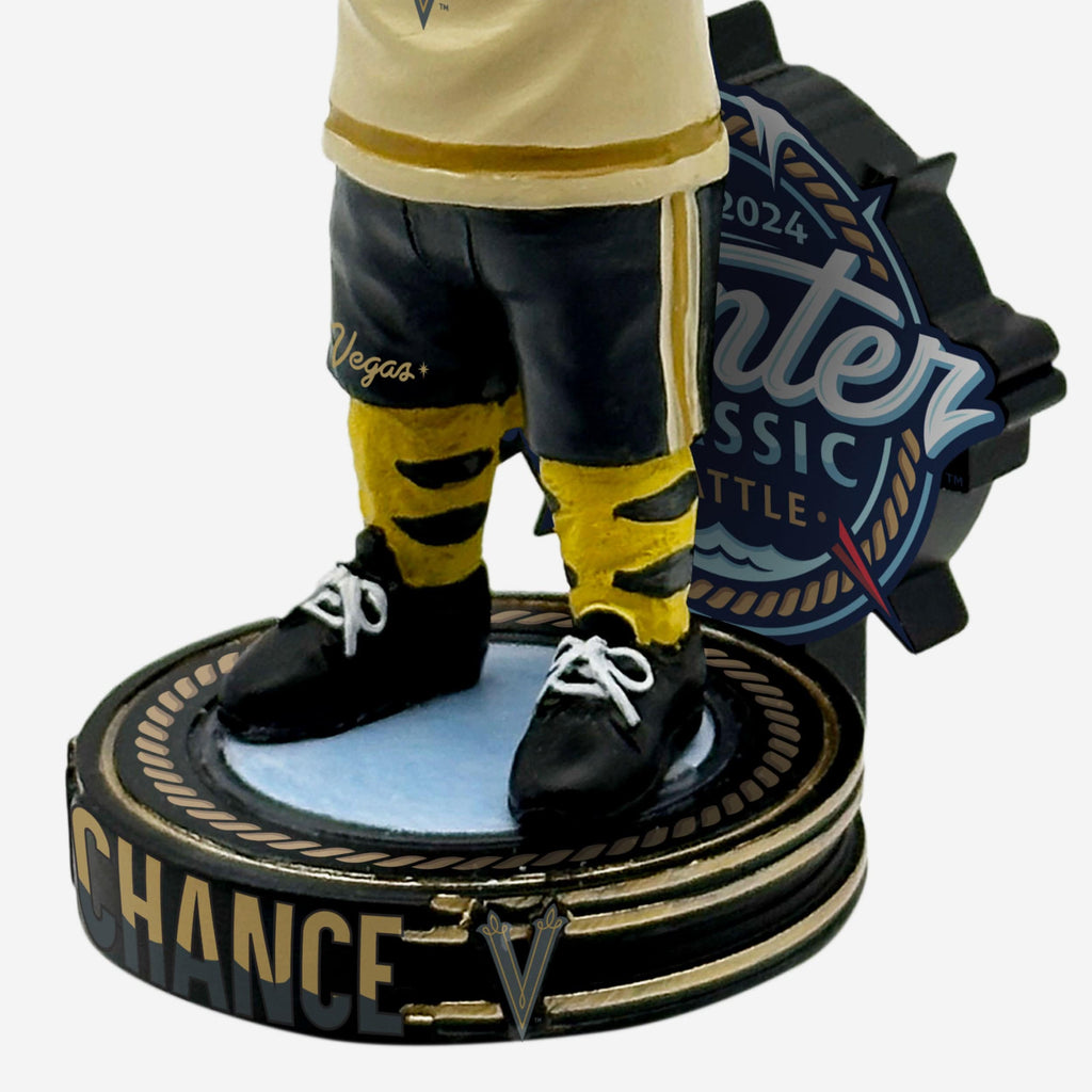 Chance Vegas Golden Knights 2024 Winter Classic Mascot Bobblehead FOCO