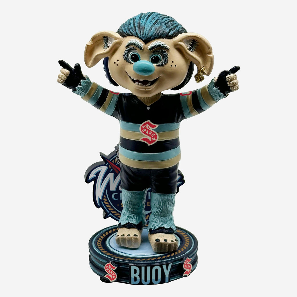 Buoy Seattle Kraken 2024 Winter Classic Mascot Bobblehead FOCO
