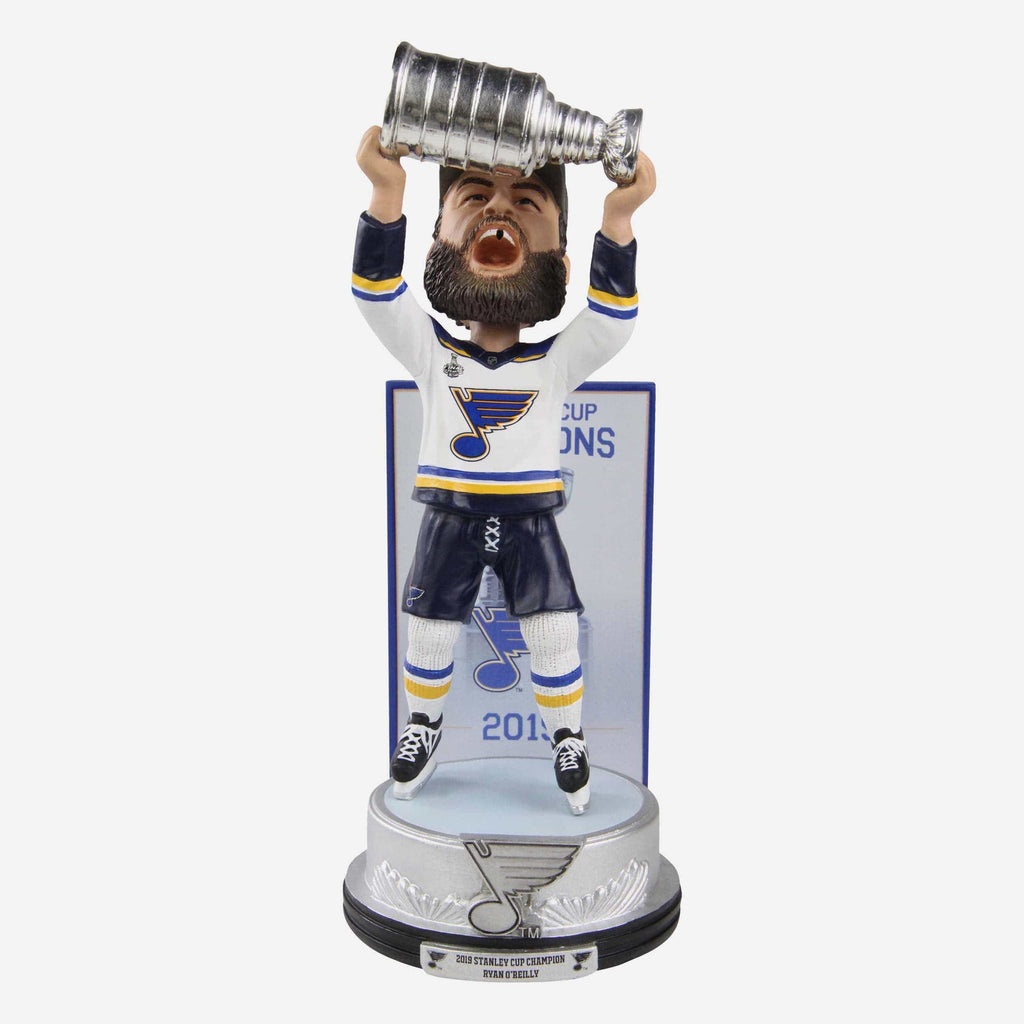 Ryan O'Reilly St Louis Blues Stanley Cup Celebration Series Bobblehead FOCO