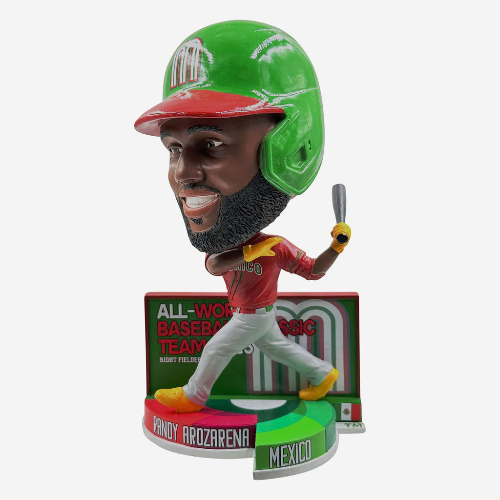 Randy Arozarena Mexico 2023 All World Baseball Classic Team Bighead Bo FOCO