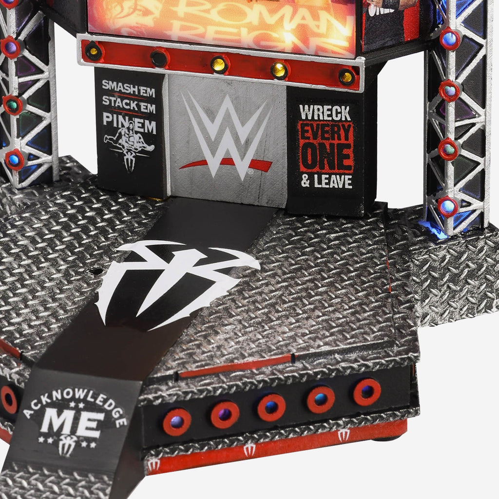 Roman Reigns WWE Light Up Stage Entrance Bobblehead FOCO