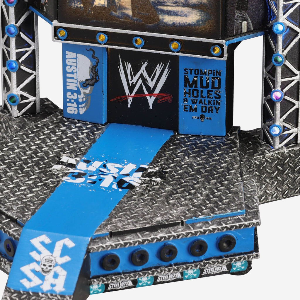 Stone Cold Steve Austin WWE Light Up Stage Entrance Bobblehead FOCO