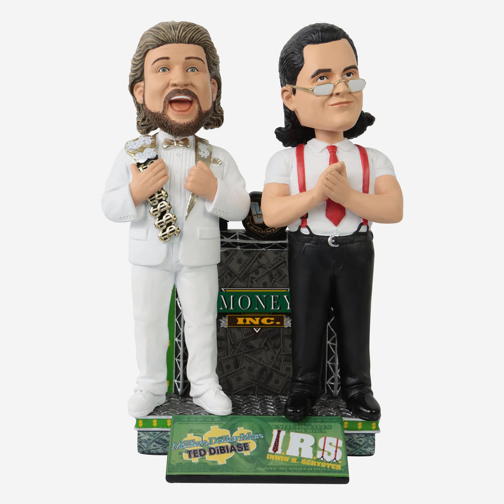 Ted DiBiase & IRS Money Inc WWE Tag Team Bobblehead FOCO