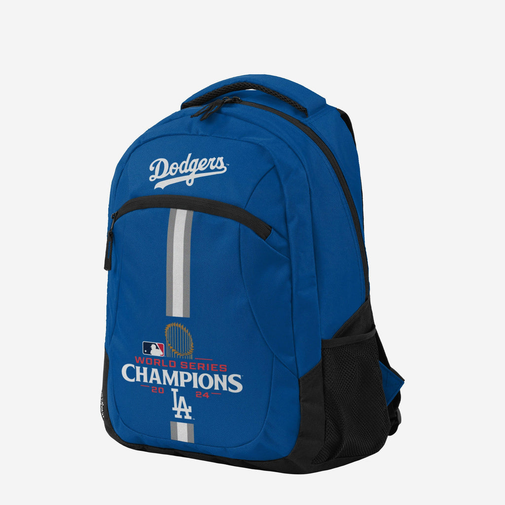 Los Angeles Dodgers 2024 World Series Champions Action Backpack FOCO