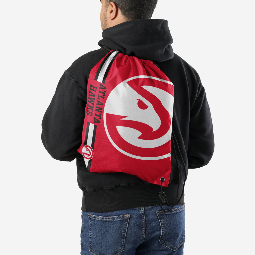 Atlanta Hawks Big Logo Drawstring Backpack FOCO