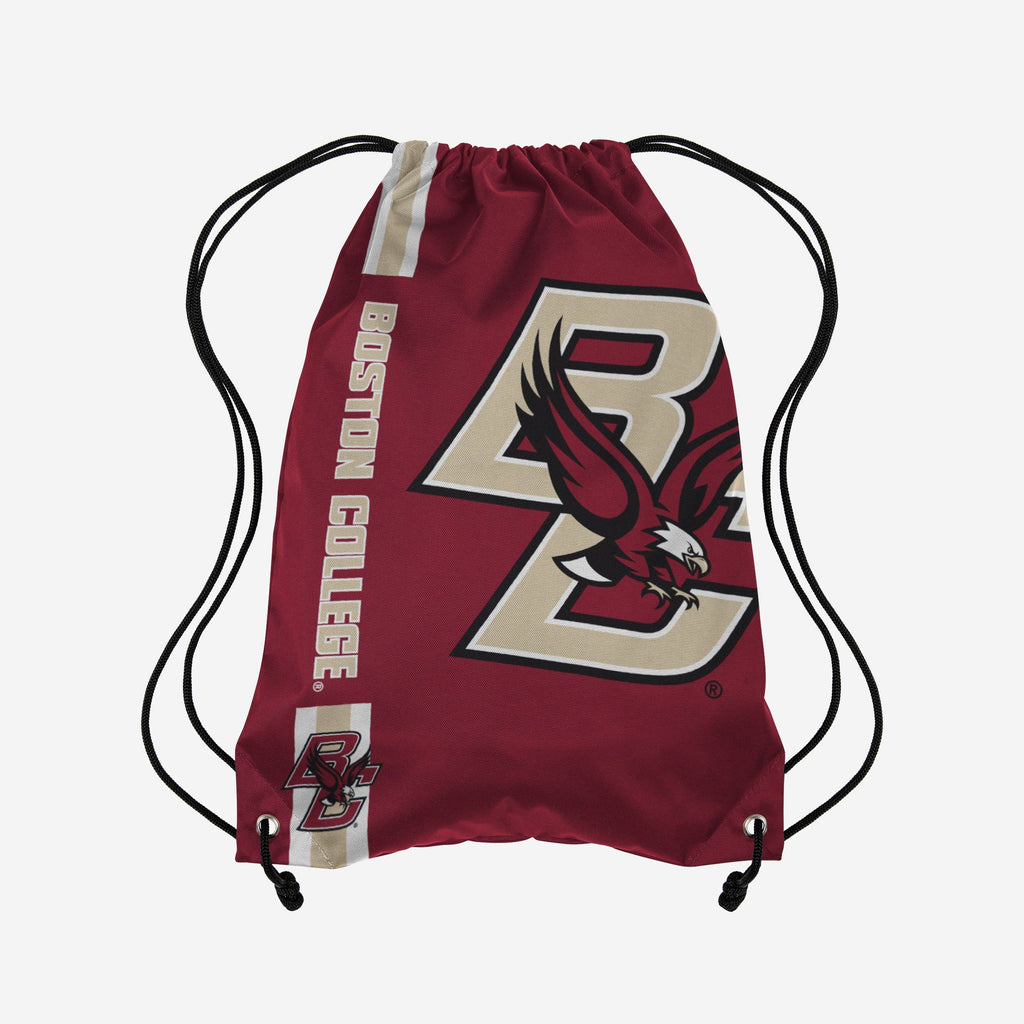 Boston College Eagles Big Logo Drawstring Backpack FOCO