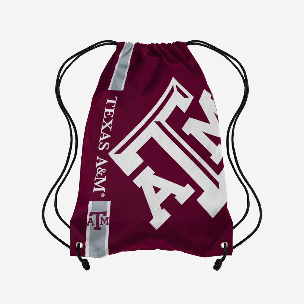 Texas A&M Aggies Big Logo Drawstring Backpack FOCO