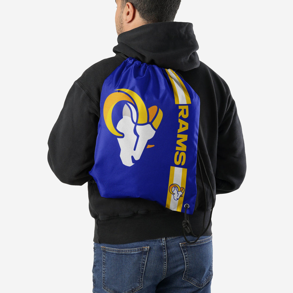 Los Angeles Rams Big Logo Drawstring Backpack FOCO