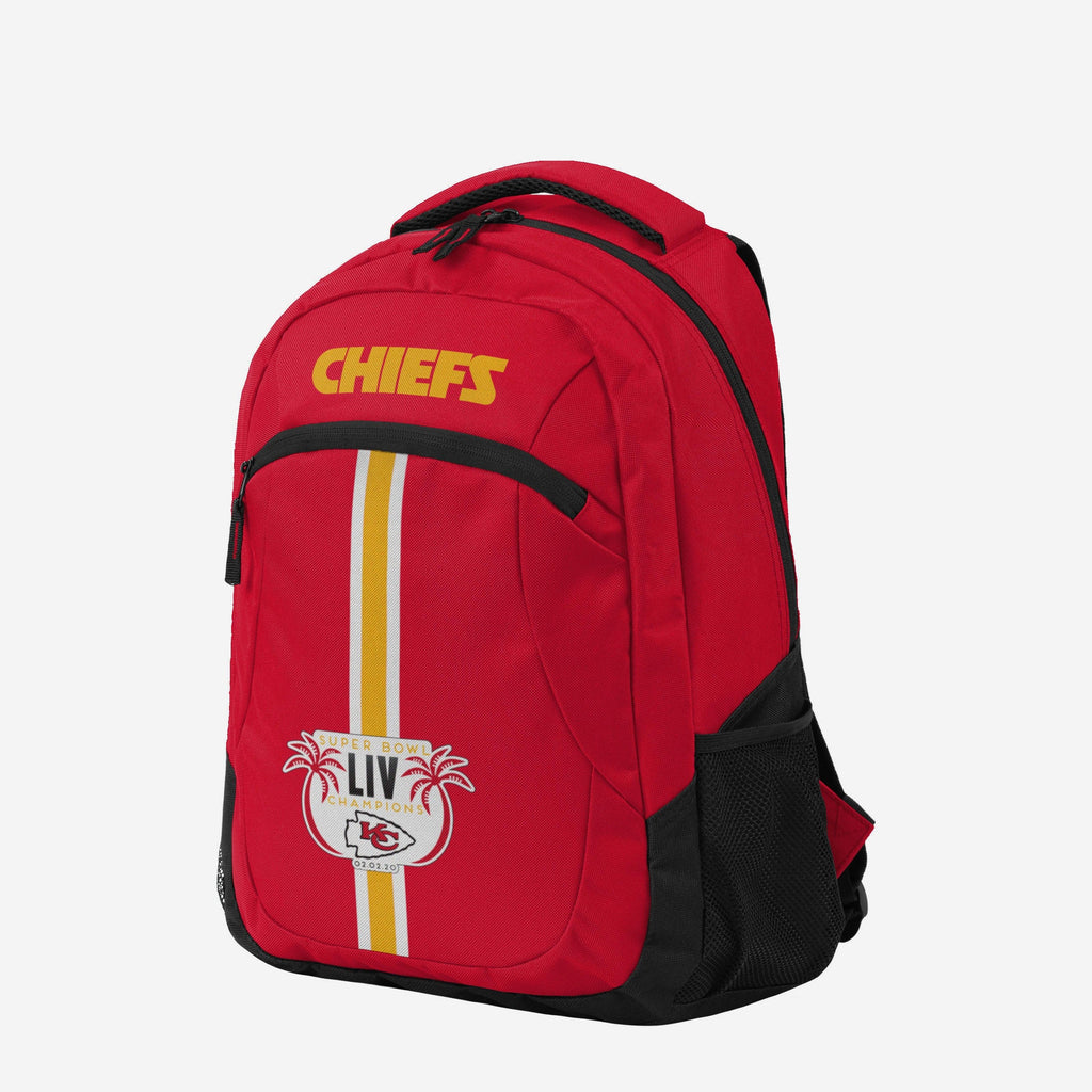 Kansas City Chiefs Super Bowl LIV Champions Action Backpack FOCO