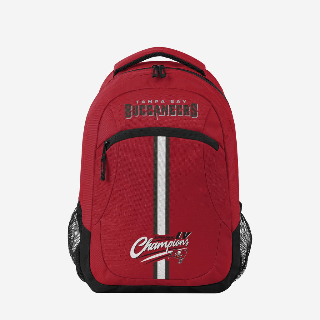 Tampa Bay Buccaneers Super Bowl LV Champions Action Backpack FOCO