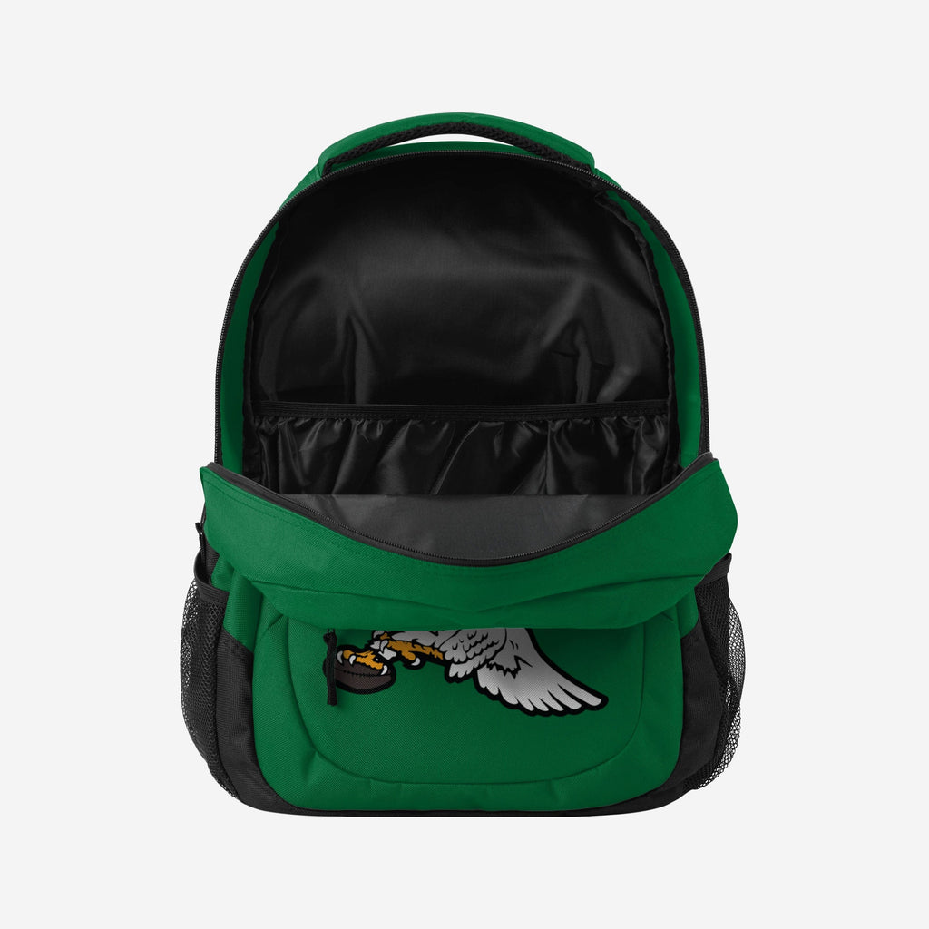 Philadelphia Eagles Kelly Green Action Backpack FOCO