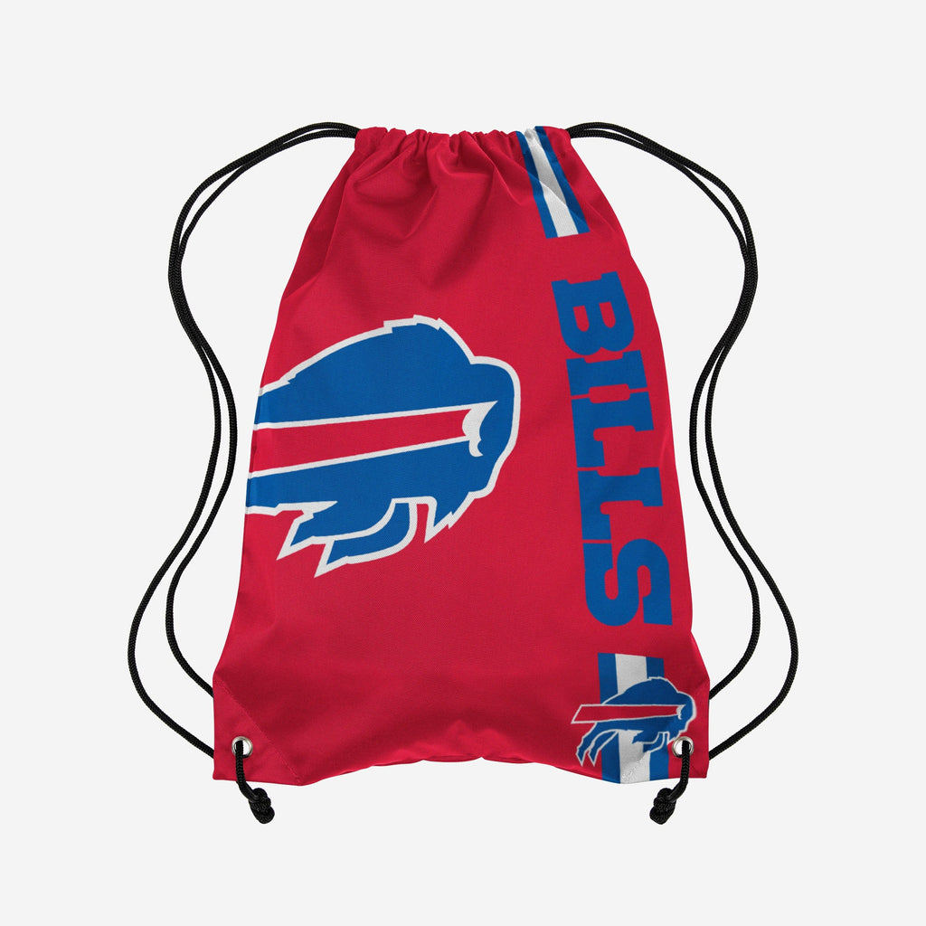 Buffalo Bills Red Alternate Color Big Logo Drawstring Backpack FOCO