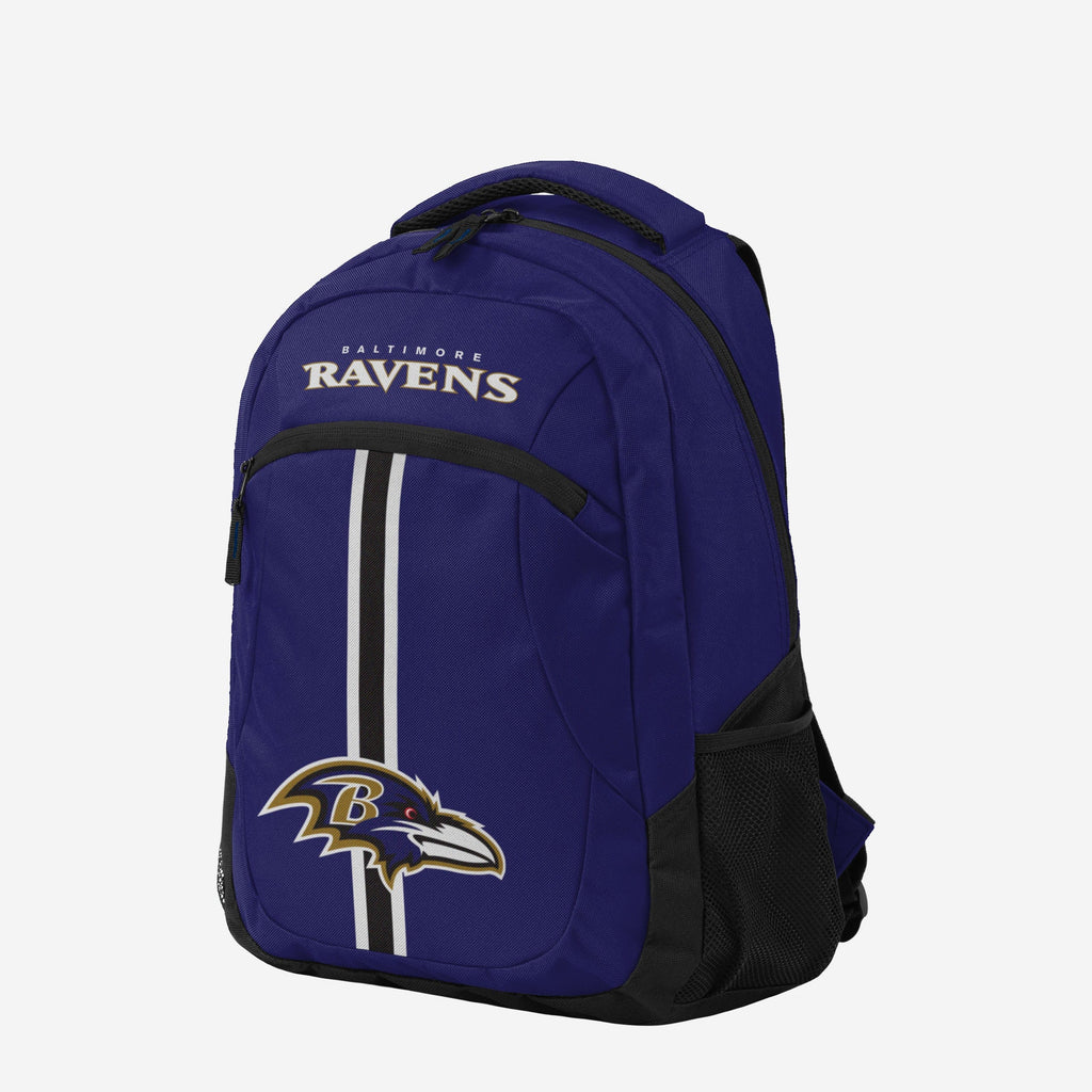Baltimore Ravens Purple Alternate Color Action Backpack FOCO