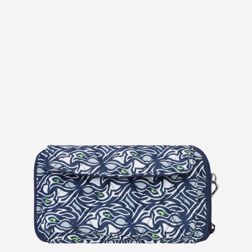 Seattle Seahawks Quilted Printed Wristlet FOCO