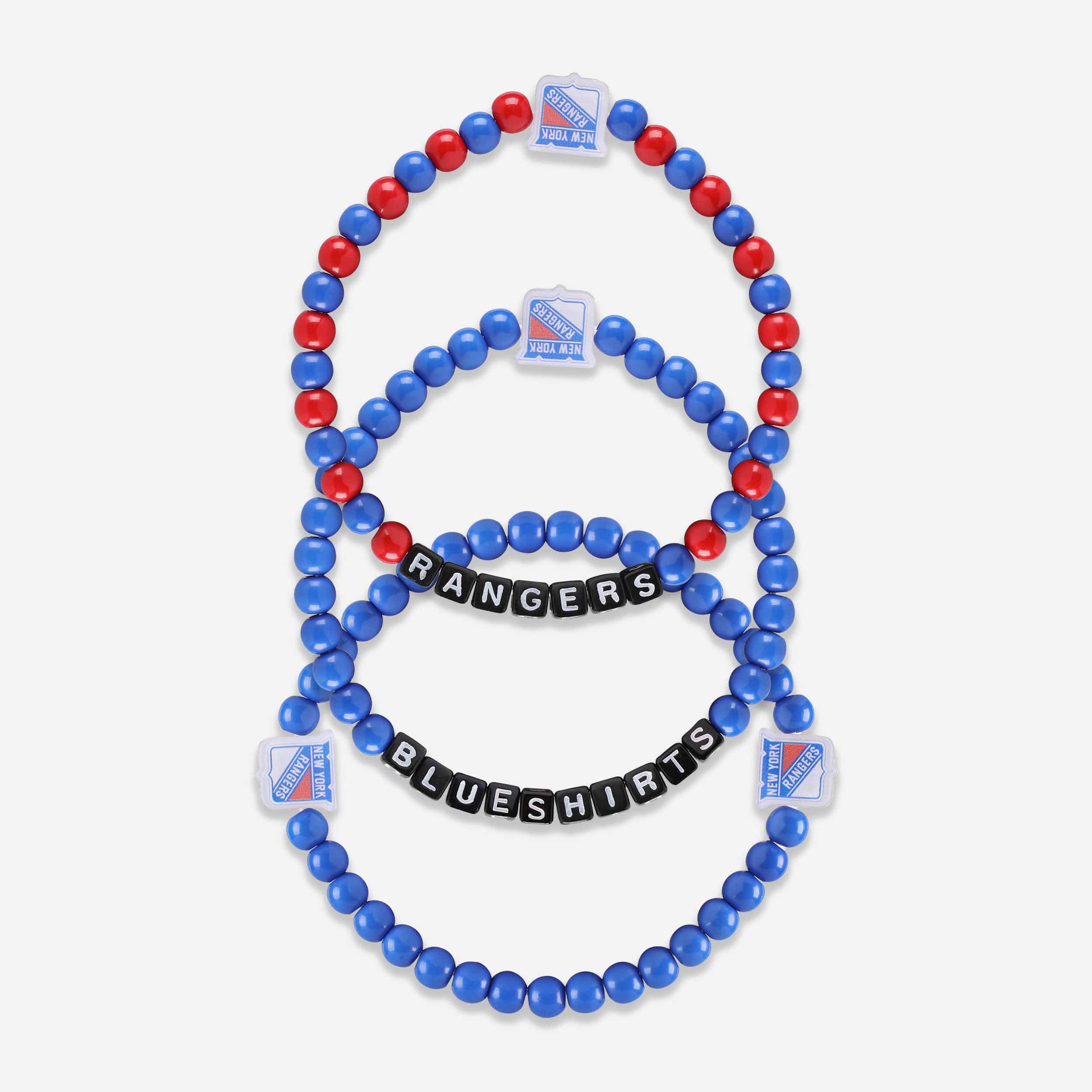 New York Rangers 3 Pack Beaded Friendship Bracelet FOCO