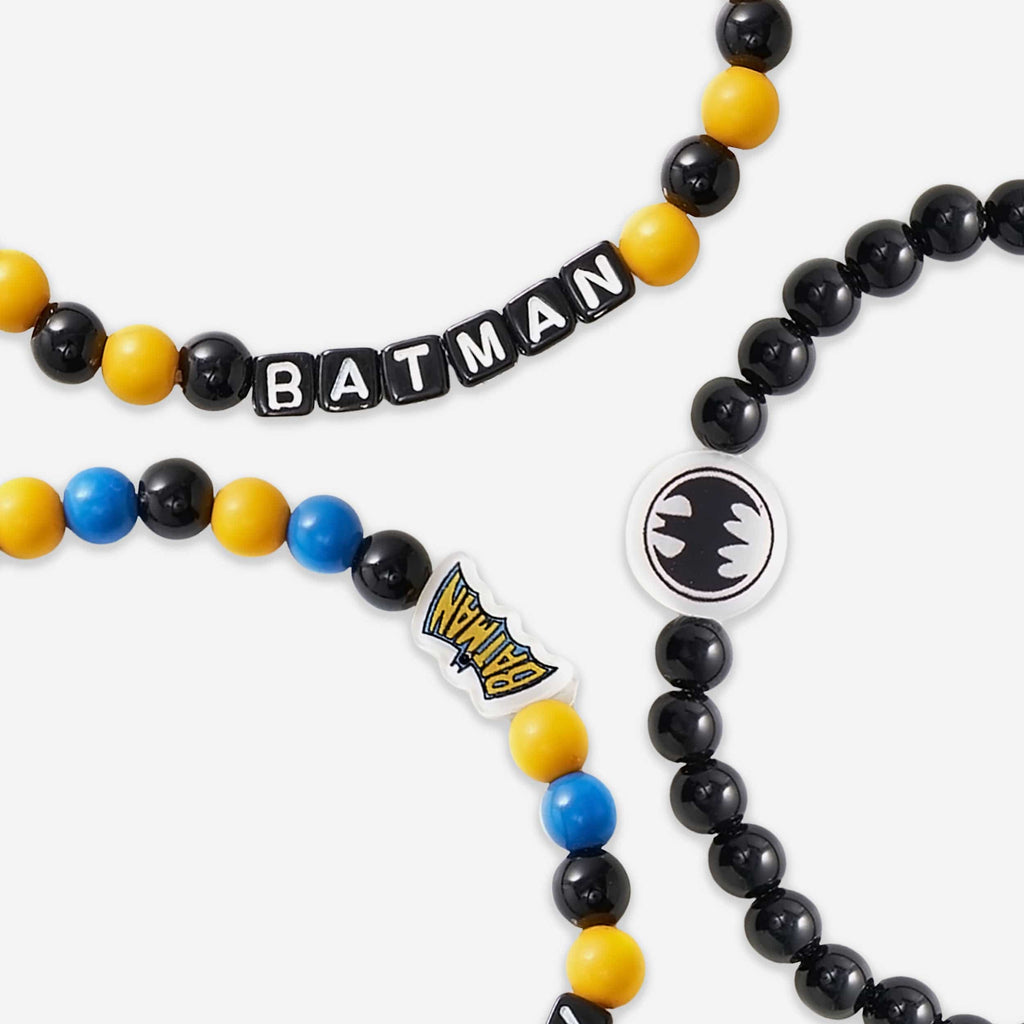 Batman™ DC 3 Pack Beaded Friendship Bracelet FOCO