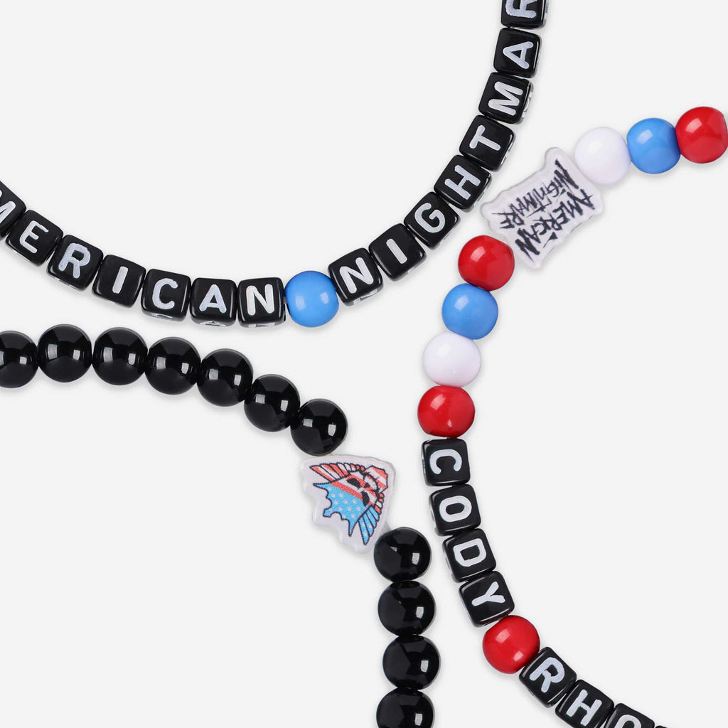 Cody Rhodes WWE 3 Pack Friendship Bracelet FOCO