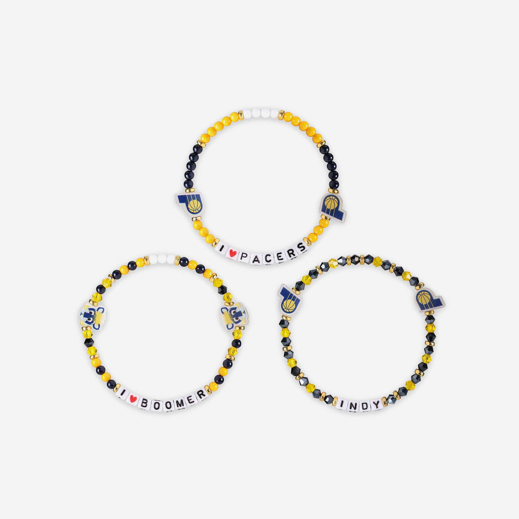 Indiana Pacers 3 Pack Friendship Bracelet FOCO