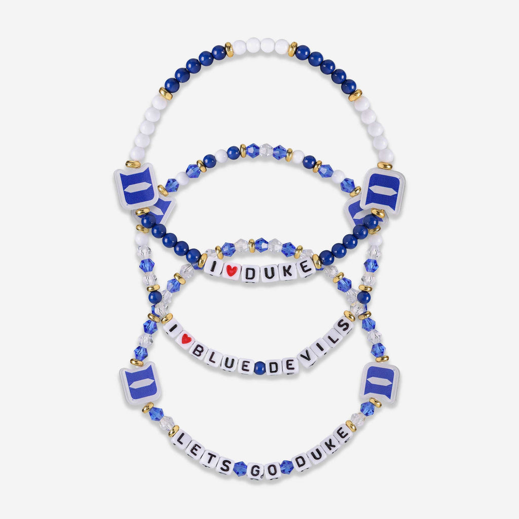 Duke Blue Devils 3 Pack Friendship Bracelet FOCO