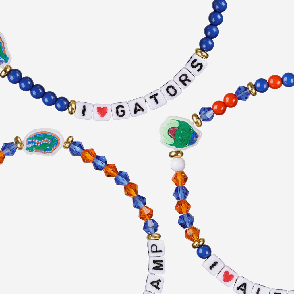 Florida Gators 3 Pack Friendship Bracelet FOCO