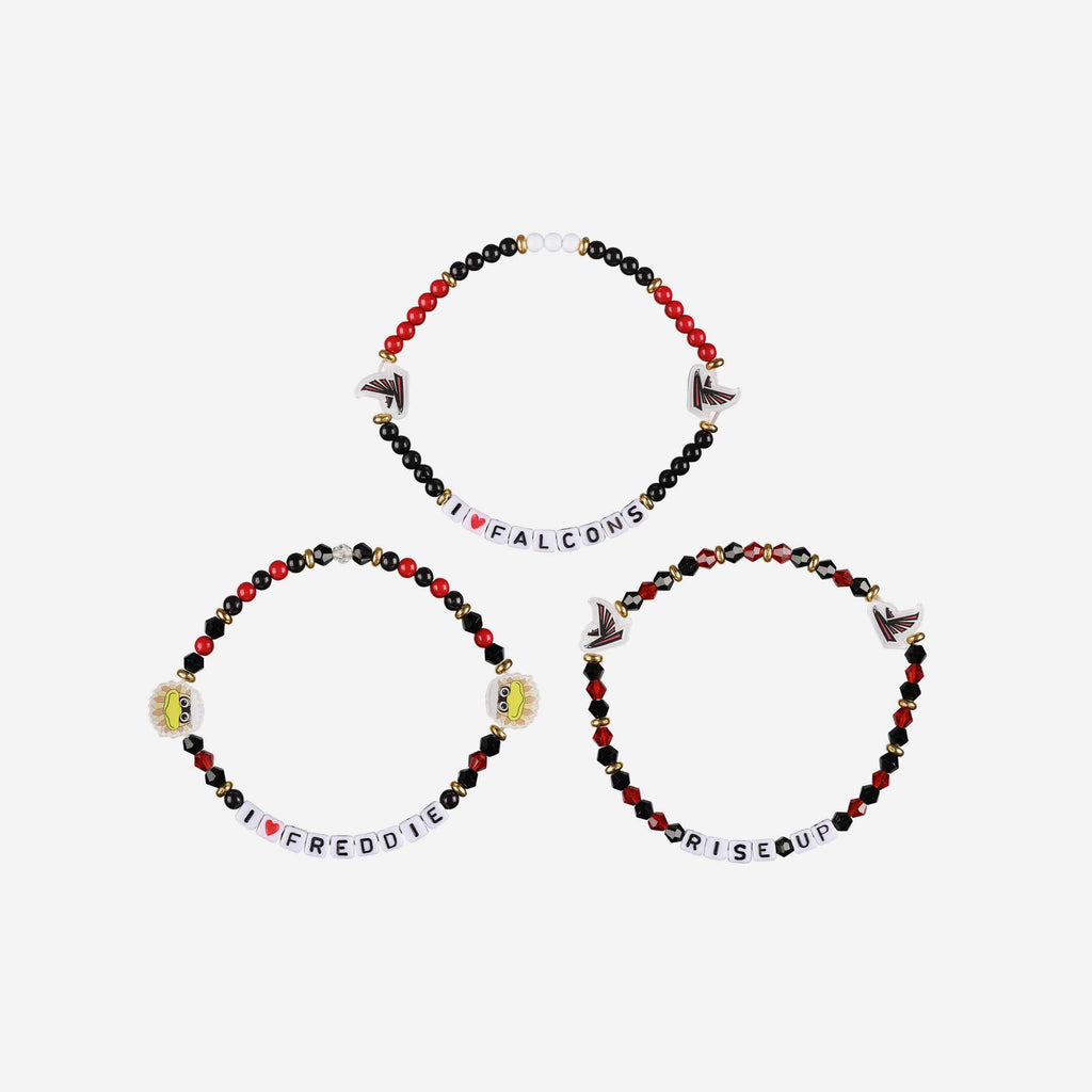 Atlanta Falcons 3 Pack Friendship Bracelet FOCO
