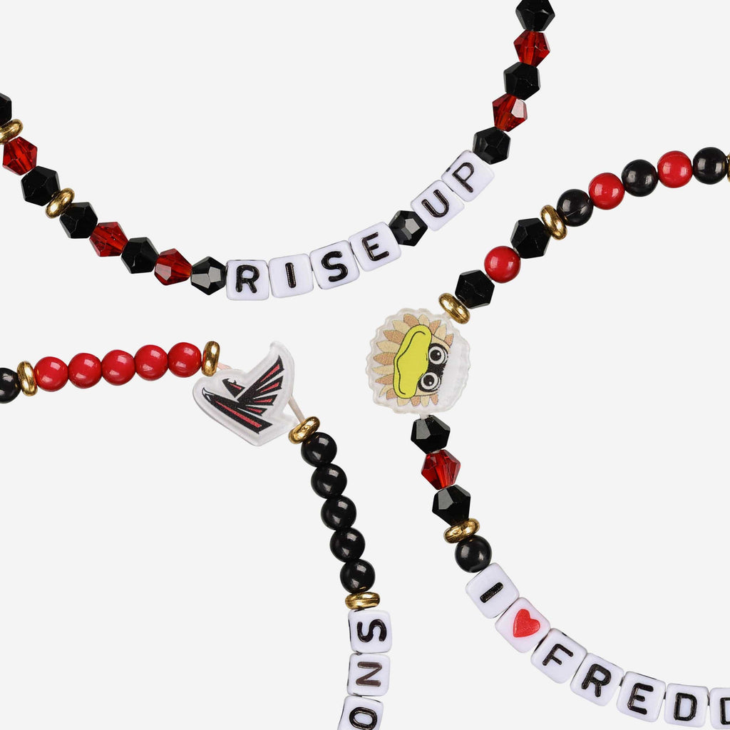 Atlanta Falcons 3 Pack Friendship Bracelet FOCO