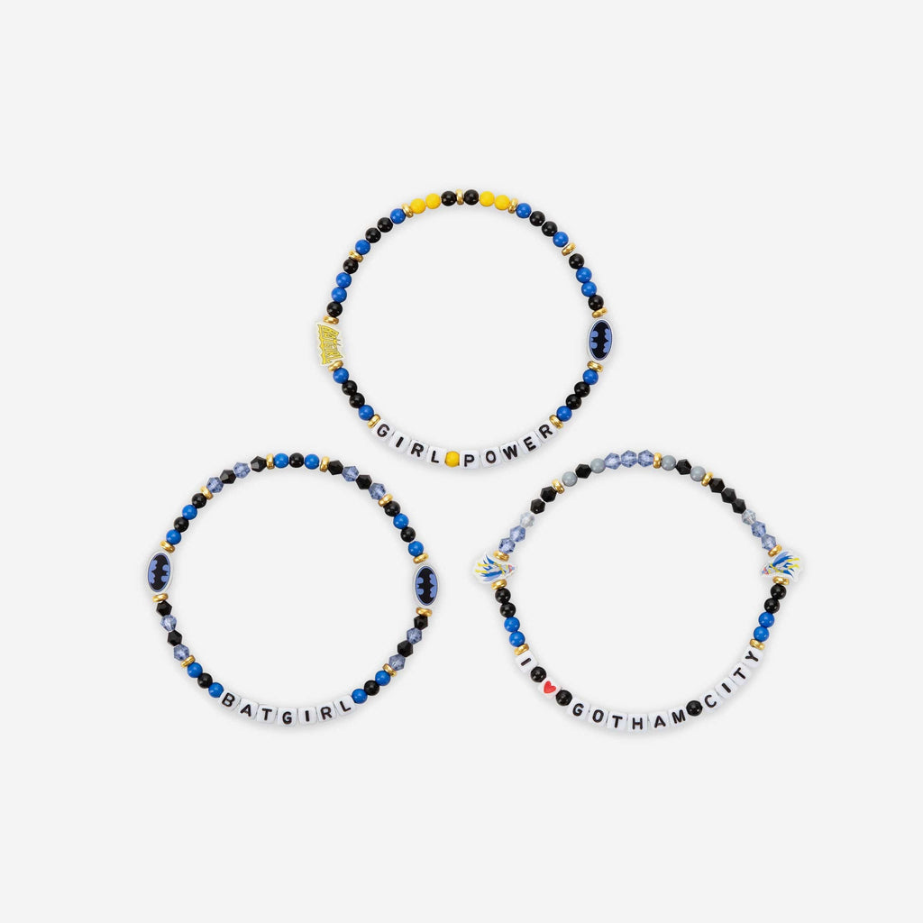 Batgirl™ DC 3 Pack Friendship Bracelet FOCO