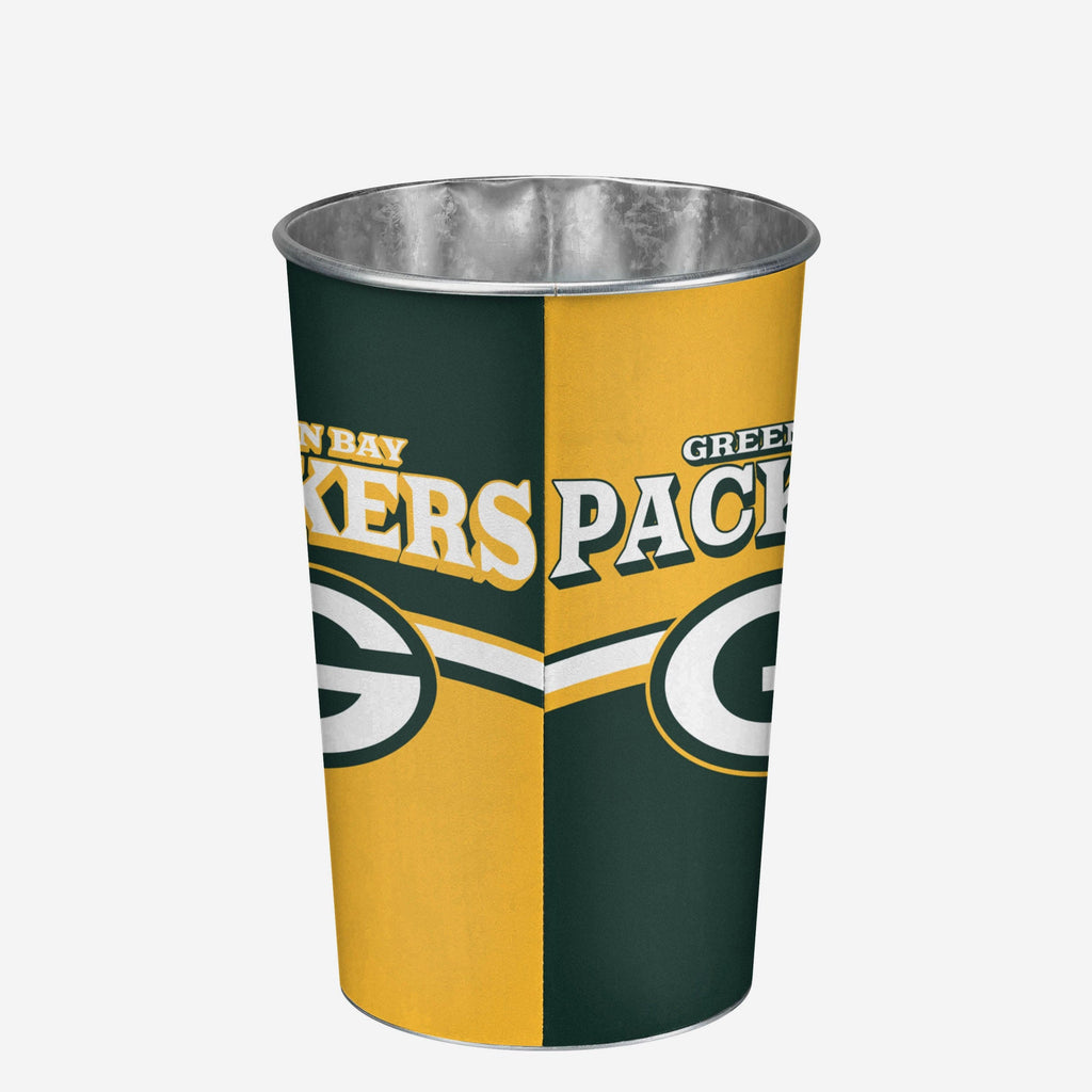 Green Bay Packers Team Stripe Trash Can FOCO