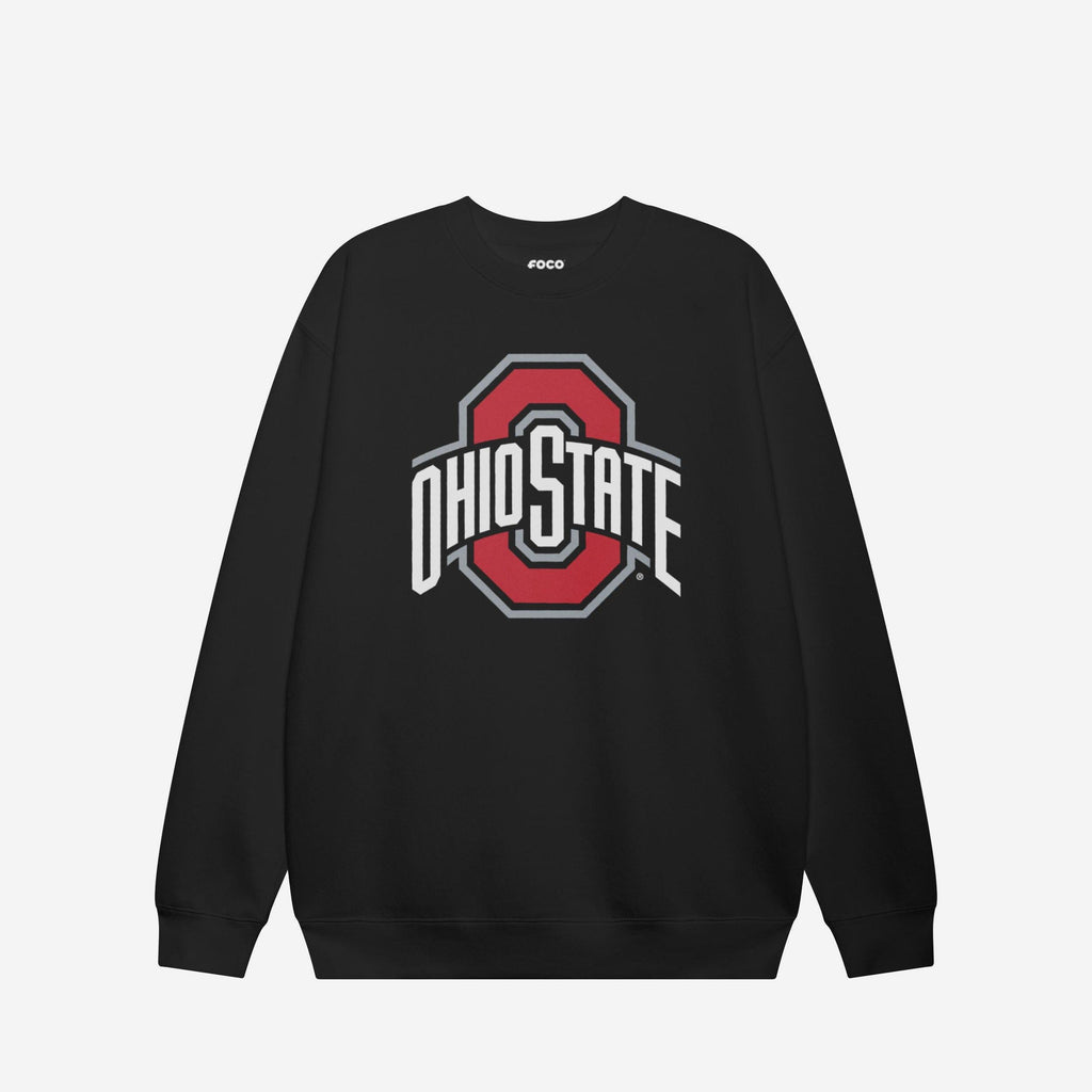 Ohio State Buckeyes Primary Logo Crew Neck Sweatshirt FOCO