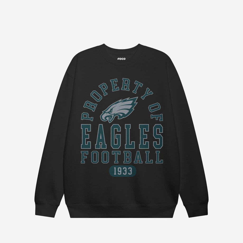 Philadelphia Eagles Property of Crew Neck Sweatshirt FOCO