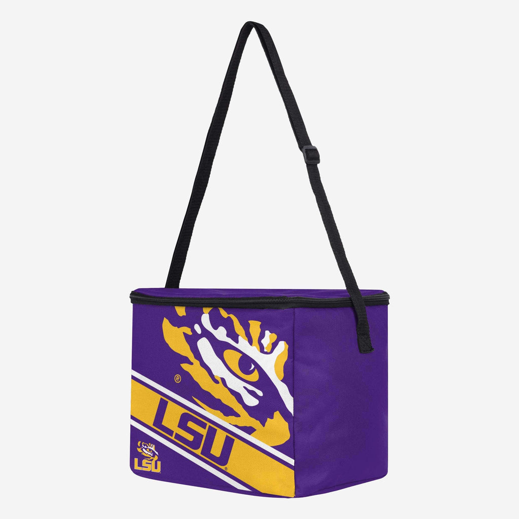LSU Tigers Big Logo Stripe 12 Pack Cooler FOCO