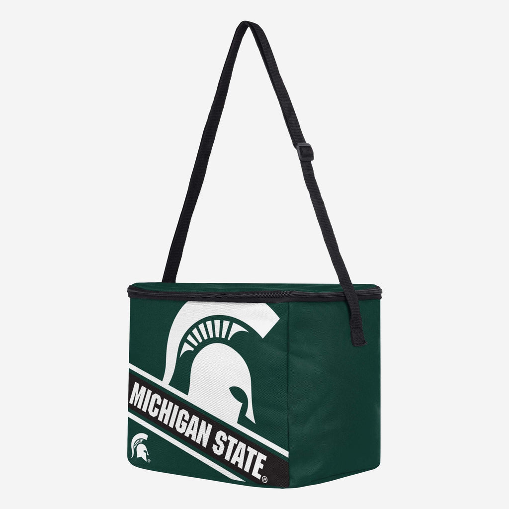 Michigan State Spartans Big Logo Stripe 12 Pack Cooler FOCO