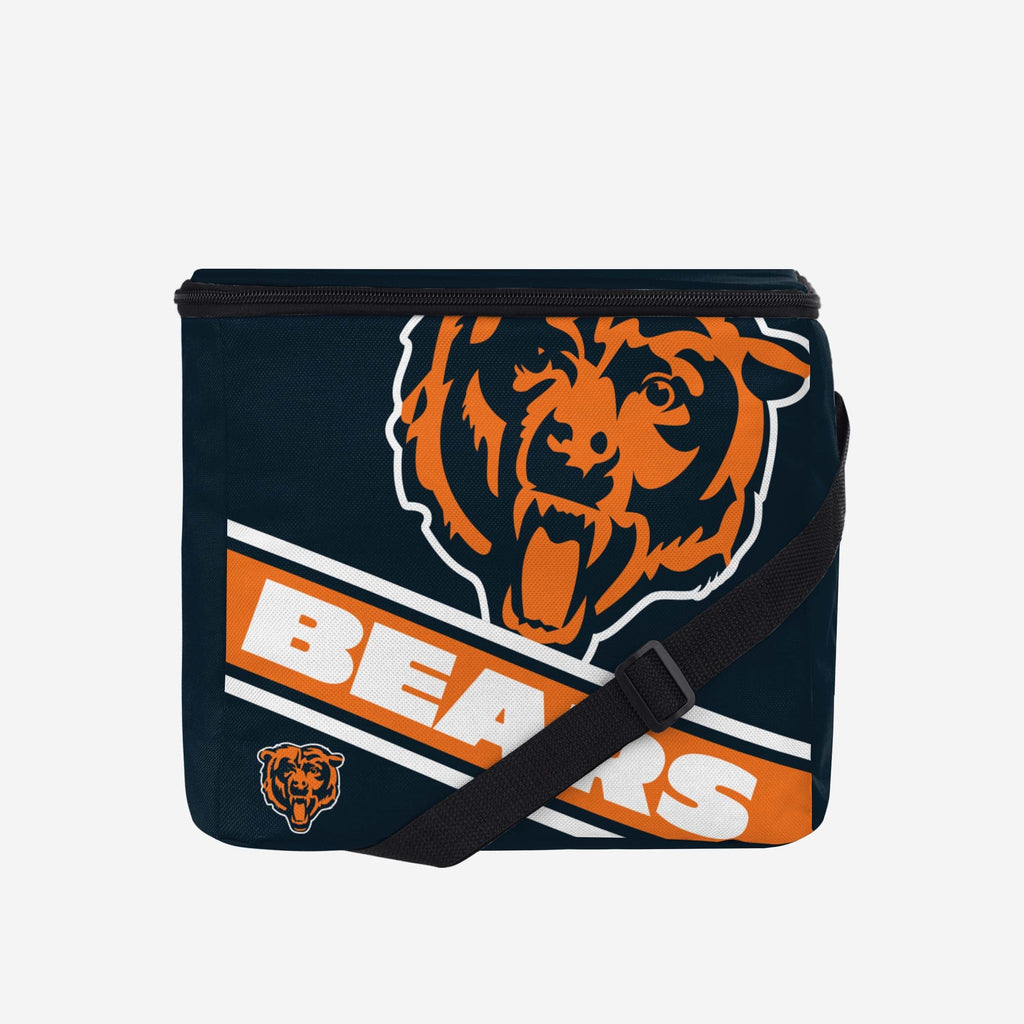 Chicago Bears Big Logo Stripe 12 Pack Cooler FOCO