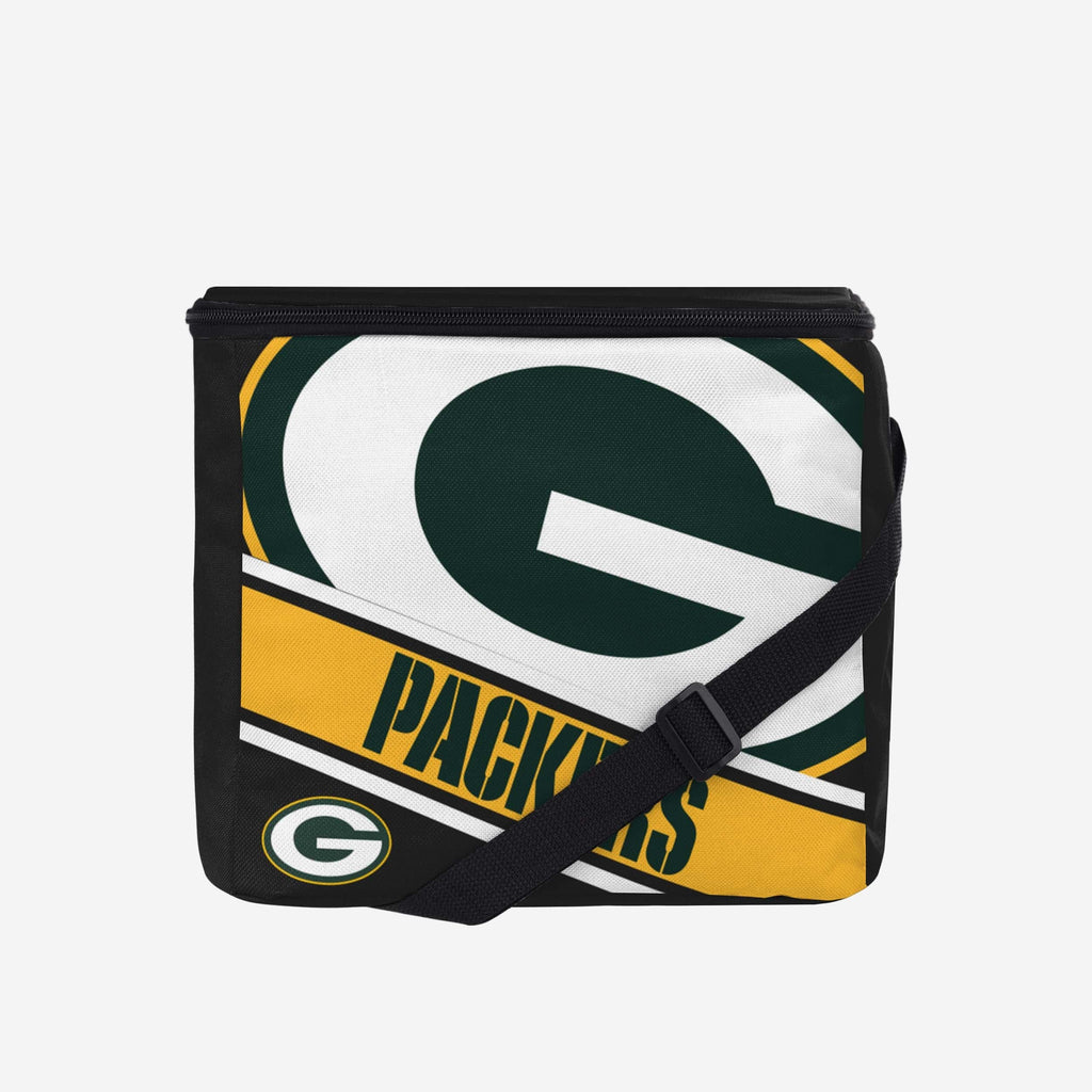 Green Bay Packers Big Logo Stripe 12 Pack Cooler FOCO