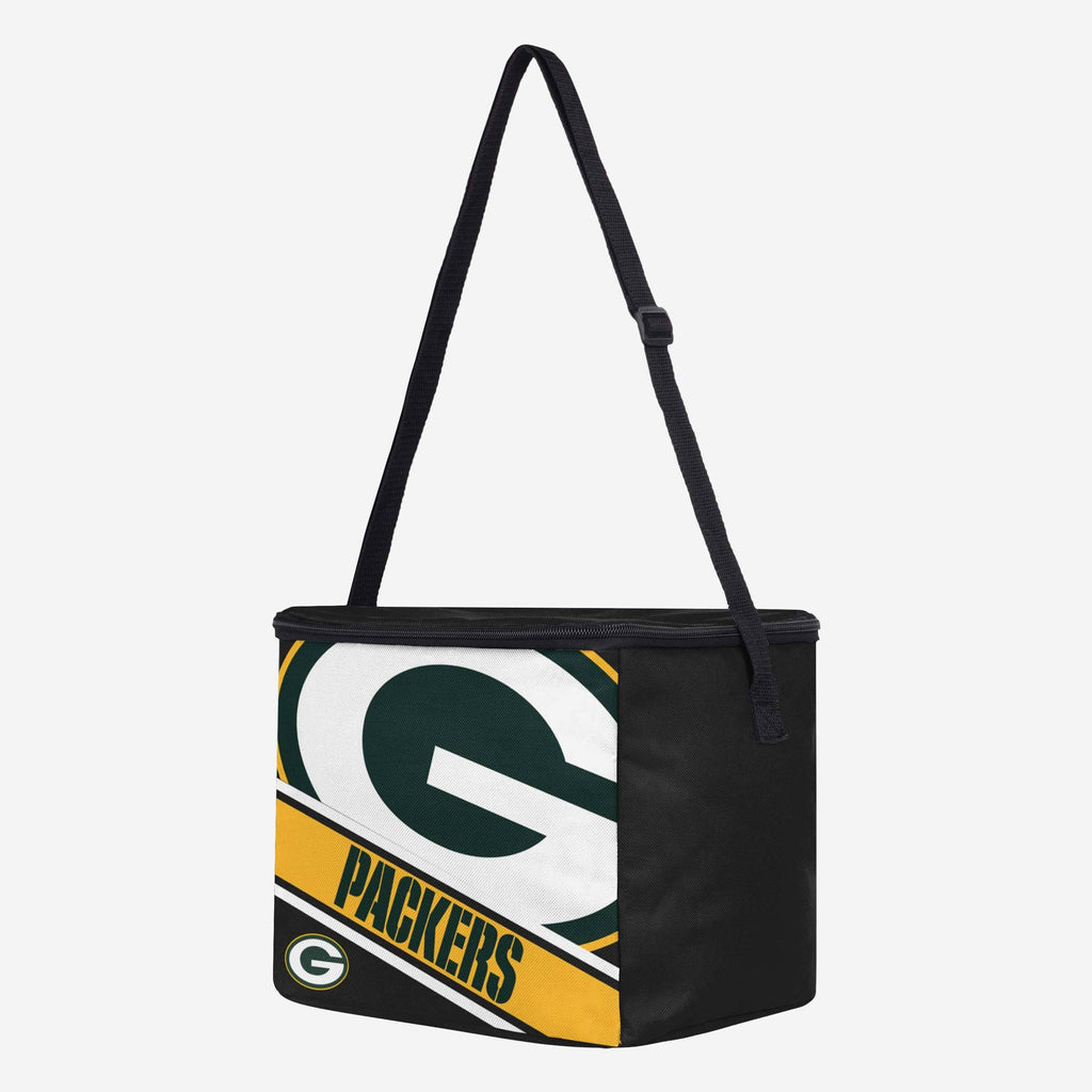 Green Bay Packers Big Logo Stripe 12 Pack Cooler FOCO