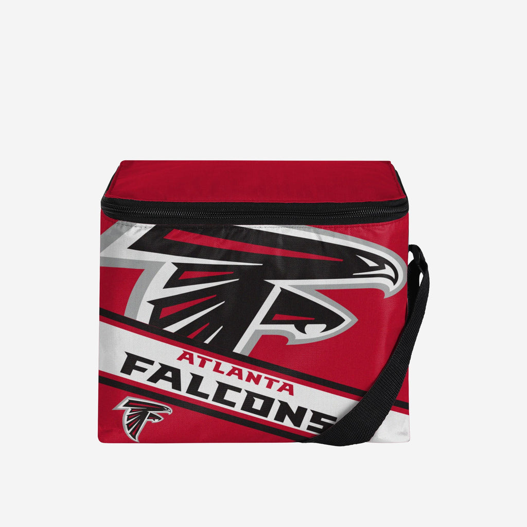 Atlanta Falcons Big Logo Stripe 6 Pack Cooler FOCO