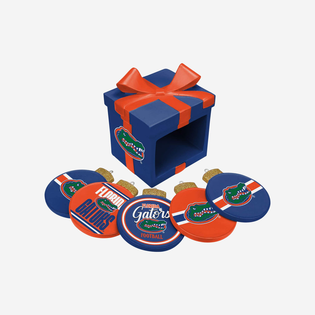 Florida Gators Holiday 5 Pack Coaster Set FOCO