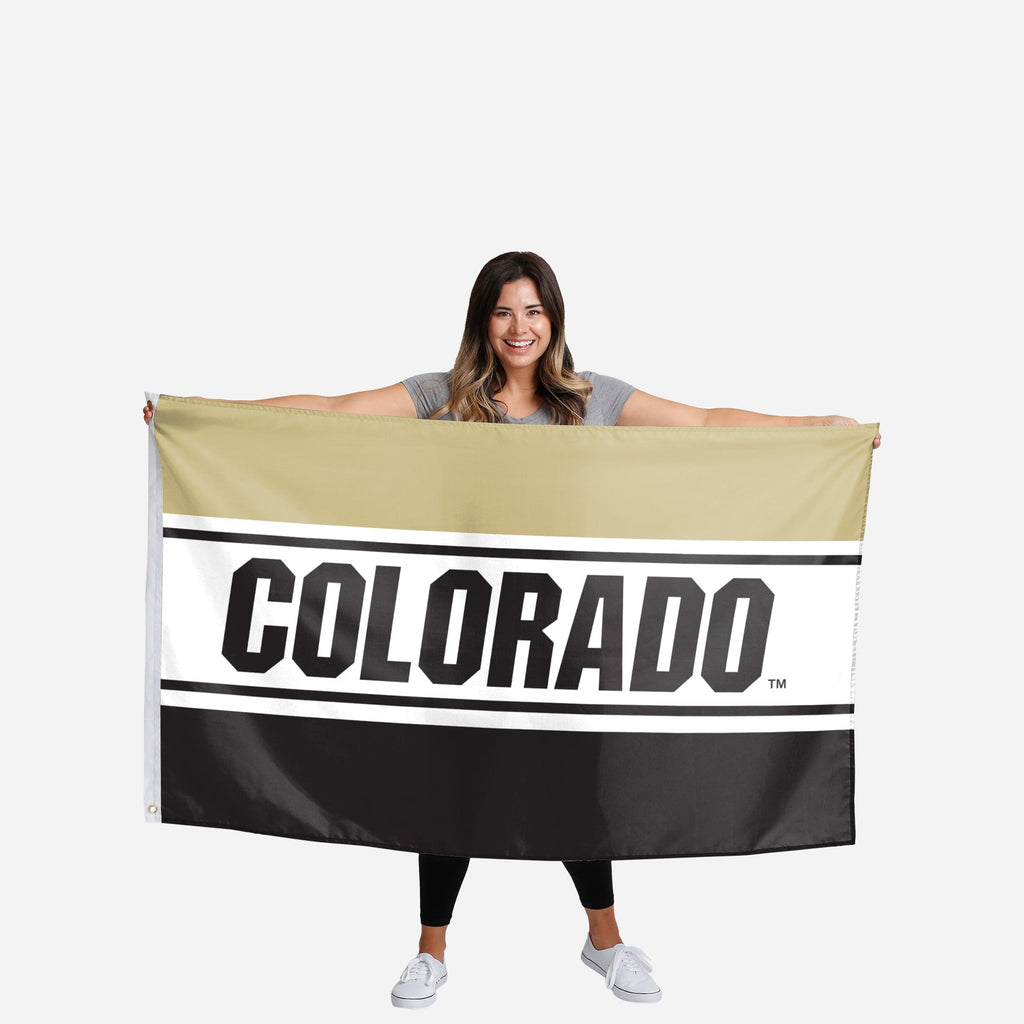 Colorado Buffaloes Horizontal Flag FOCO