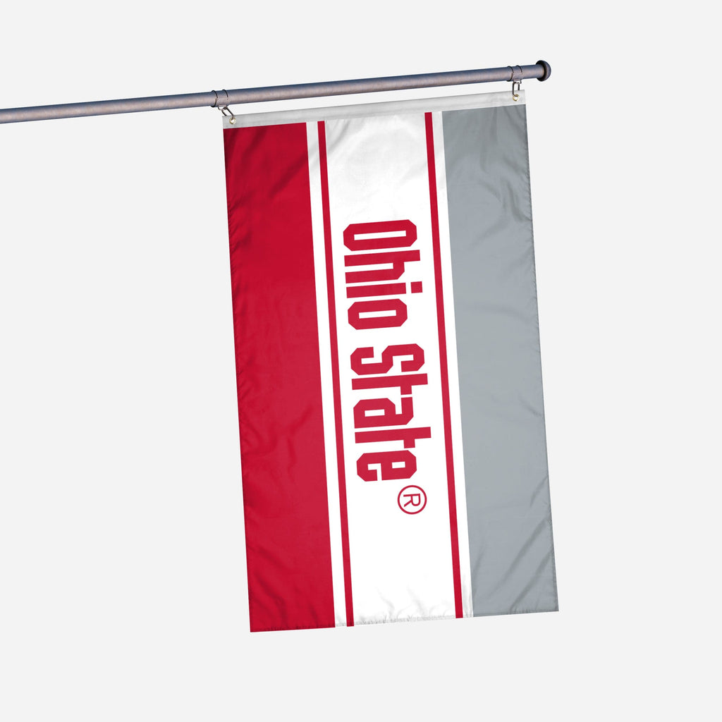 Ohio State Buckeyes Horizontal Flag FOCO