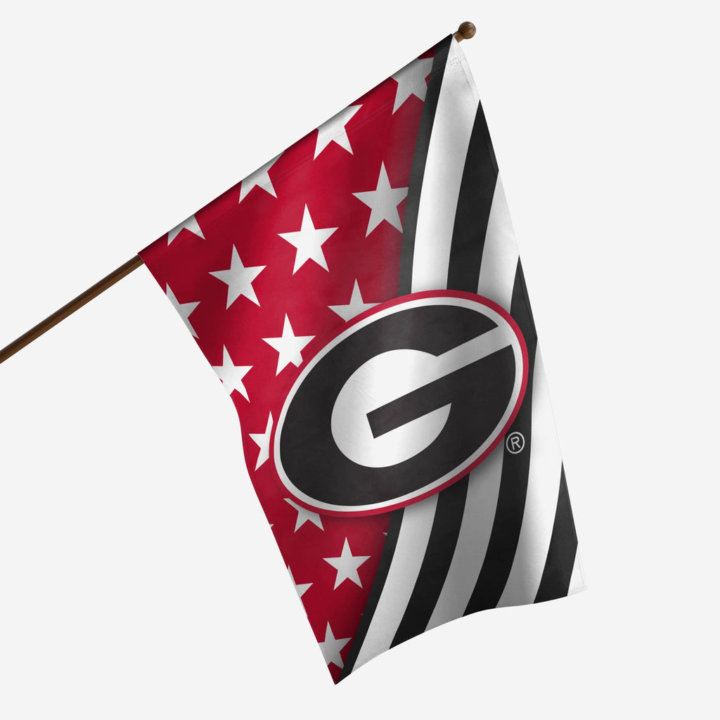Georgia Bulldogs Americana Vertical Flag FOCO