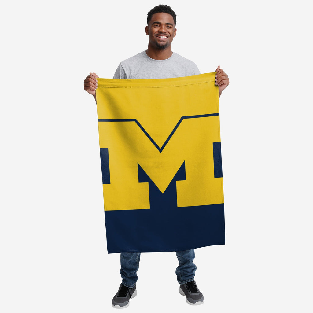 Michigan Wolverines Vertical Flag FOCO