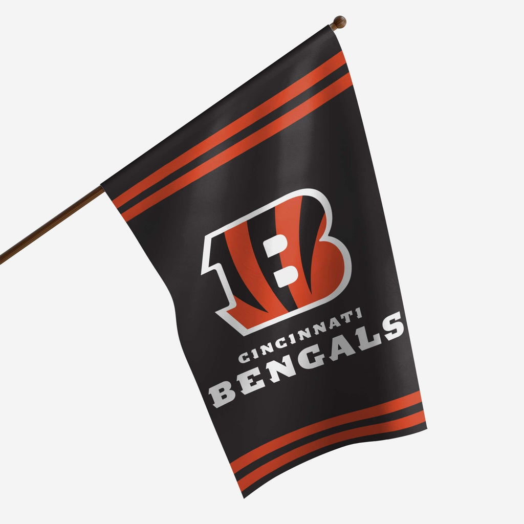 Cincinnati Bengals Big Logo Vertical Flag FOCO