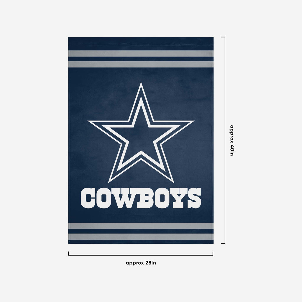 Dallas Cowboys Big Logo Vertical Flag FOCO