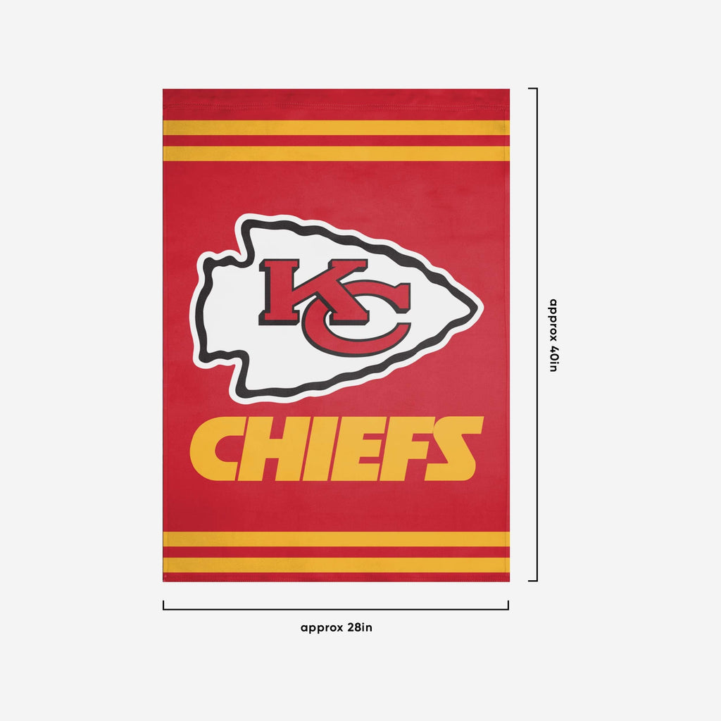 Kansas City Chiefs Big Logo Vertical Flag FOCO