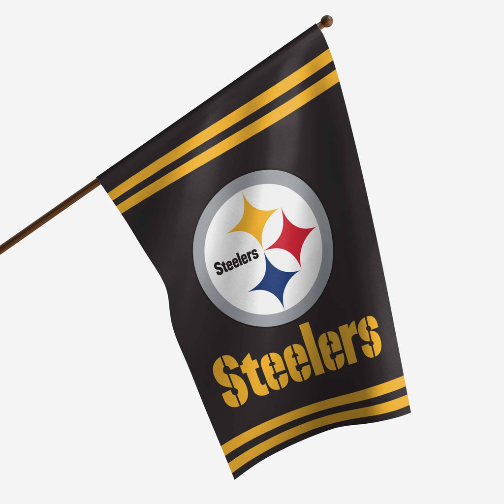 Pittsburgh Steelers Big Logo Vertical Flag FOCO