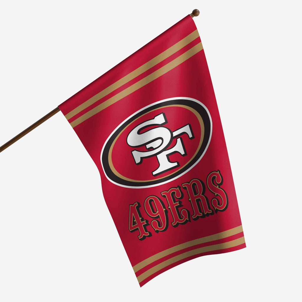 San Francisco 49ers Big Logo Vertical Flag FOCO