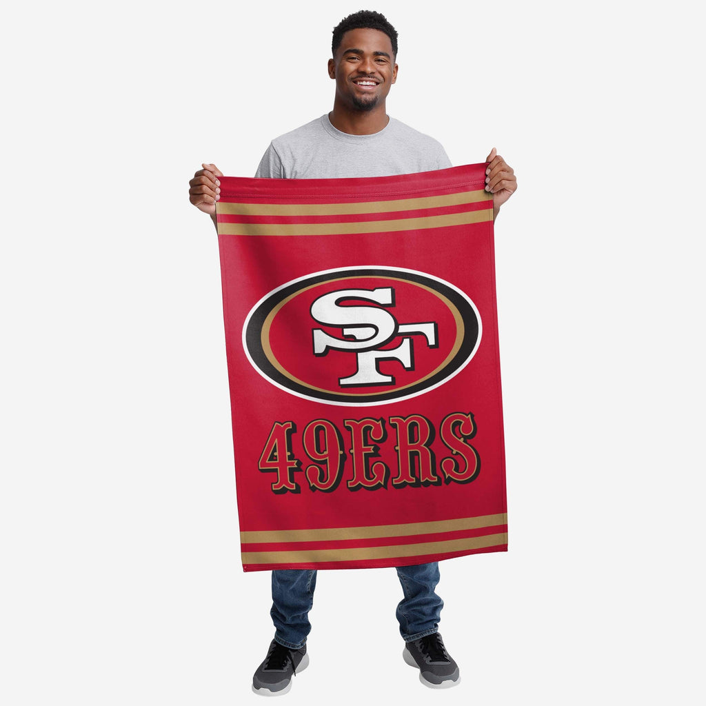 San Francisco 49ers Big Logo Vertical Flag FOCO