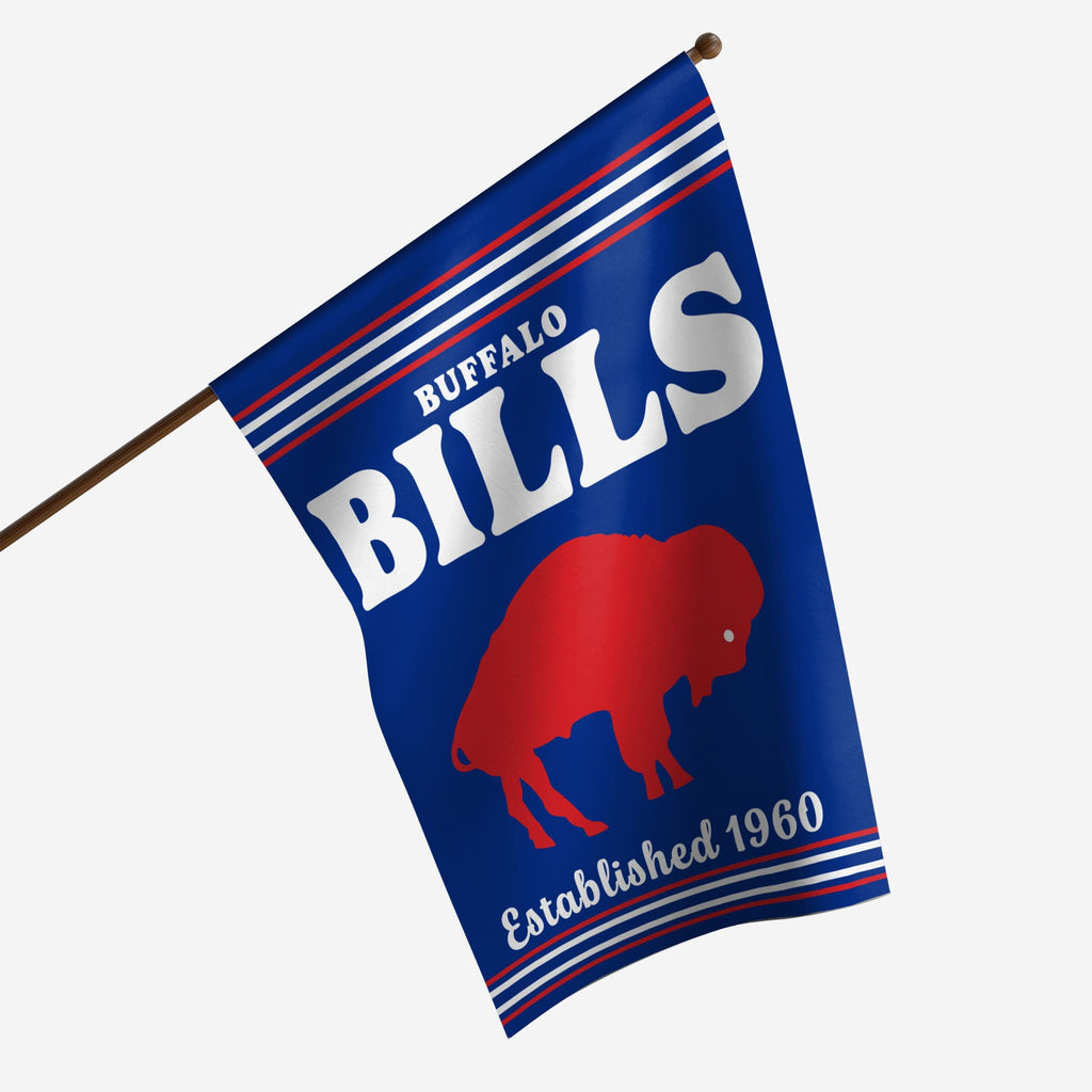 Buffalo Bills Vertical Retro Flag FOCO