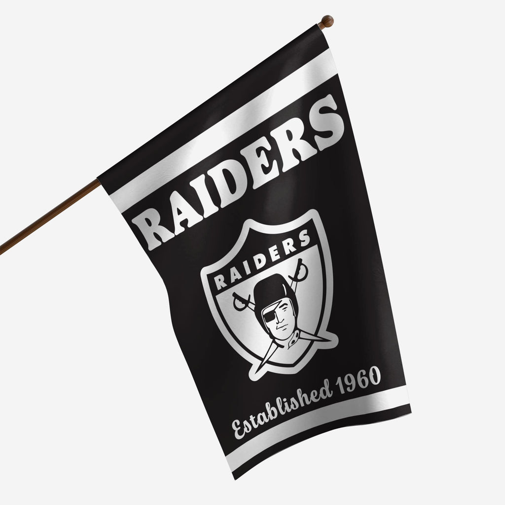 Las Vegas Raiders Vertical Retro Flag FOCO