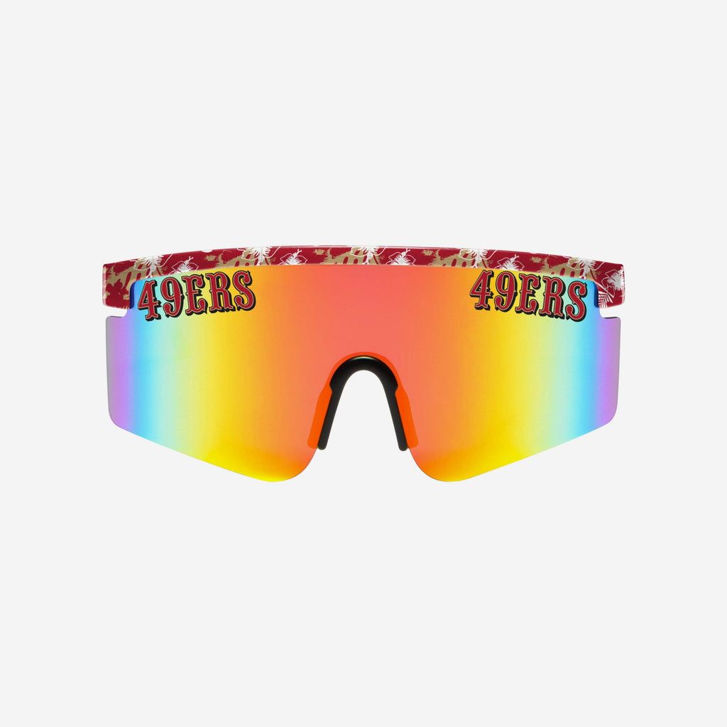 San Francisco 49ers Floral Large Frame Sunglasses FOCO